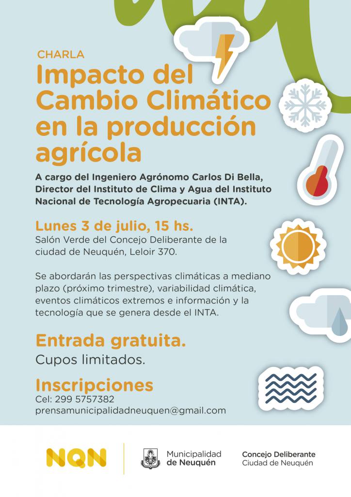 Reconocido especialista disertará sobre el cambio climático en la ...